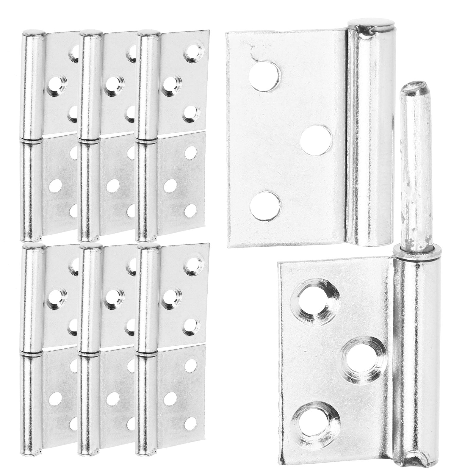 Set of 4 Door Stopper Door Bell Shaft Ring Hinge Flag Hinge 6x2cm ...