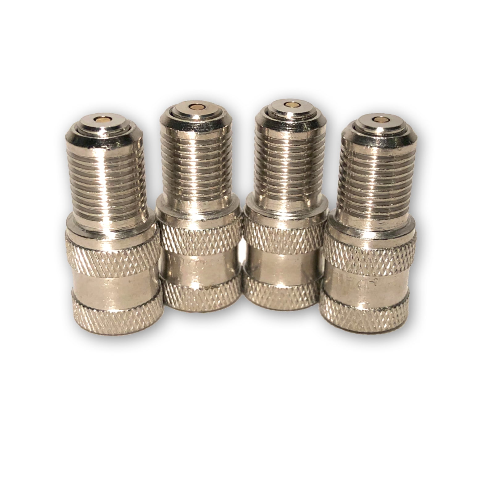 Set of 4 Double Seal Inflate Through Type Valve Extension Caps for ...