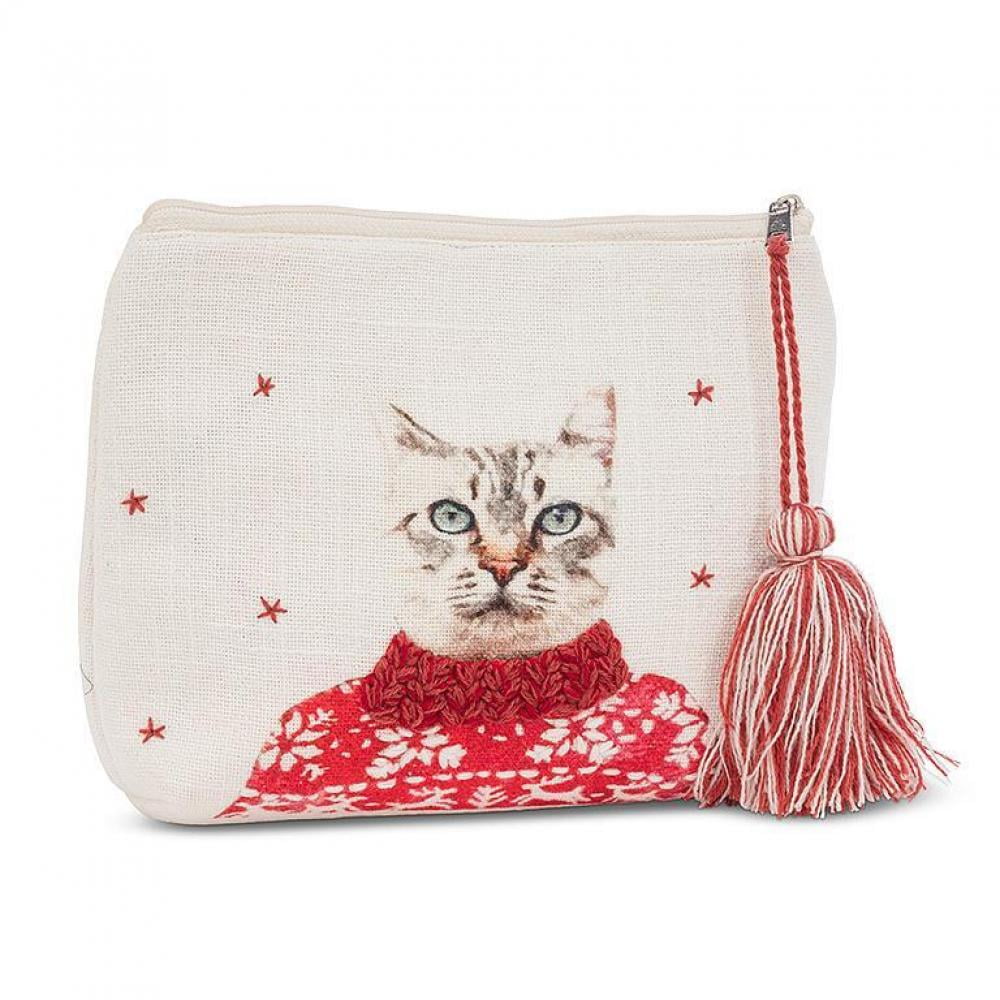 Set of 4 Dressed Cat Zip Pouch - Walmart.com
