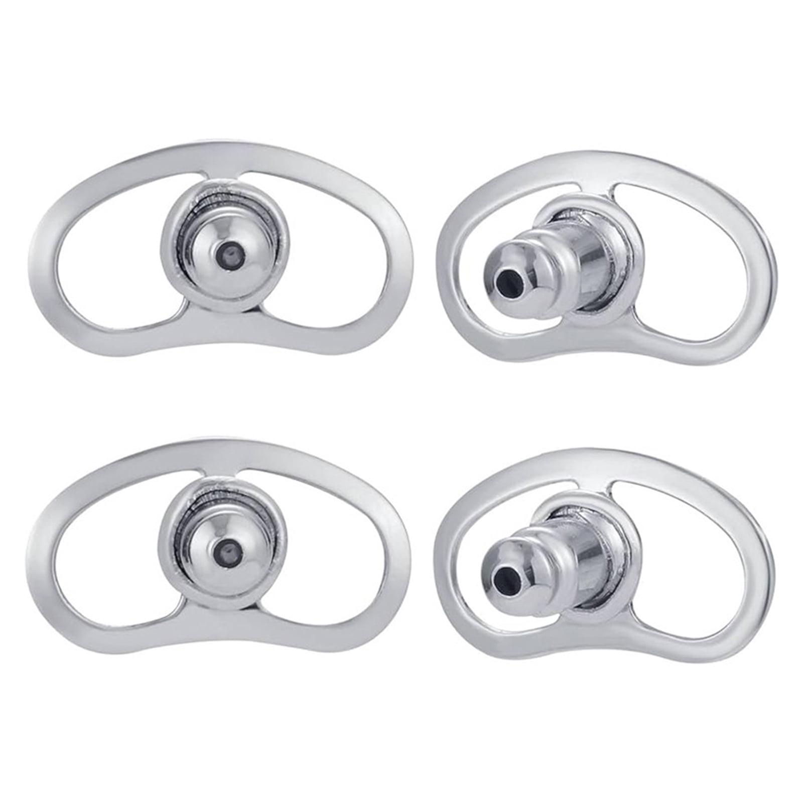 Set of 4 Ear Closures Plug Comfortable Ear Lobes Support Patches for ...