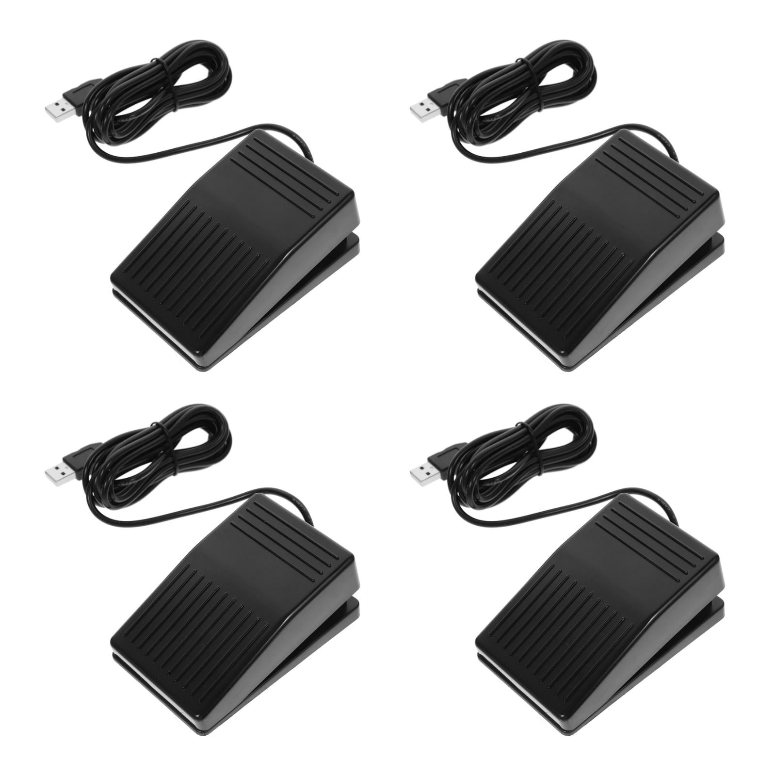 Set of 4 Electric Foot Switch Gaming Pedal Ergonomic - Walmart.com