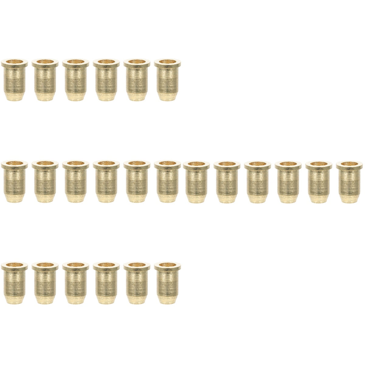 Set of 4 Electric Guitar String Buckle Fretboard Bass Guitars Golden ...