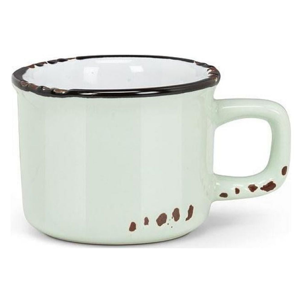 Set of 4 Enamel Look Espresso Mug - Walmart.com