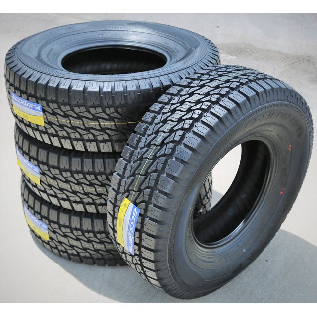 Set of 4 (FOUR) Accelera Epsilon AT Steel Belted LT 285/55R20 Load E 10 ...