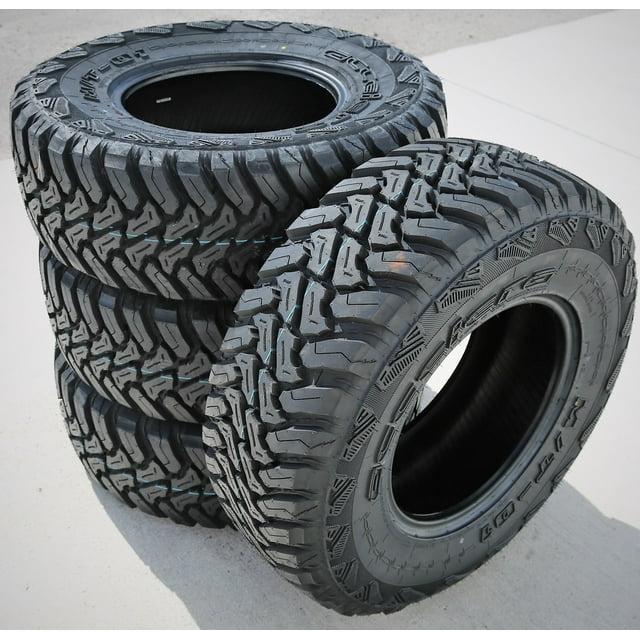 Set of 4 (FOUR) Accelera M/T-01 LT 30X9.50R15 Load C 6 Ply MT Mud Tires ...
