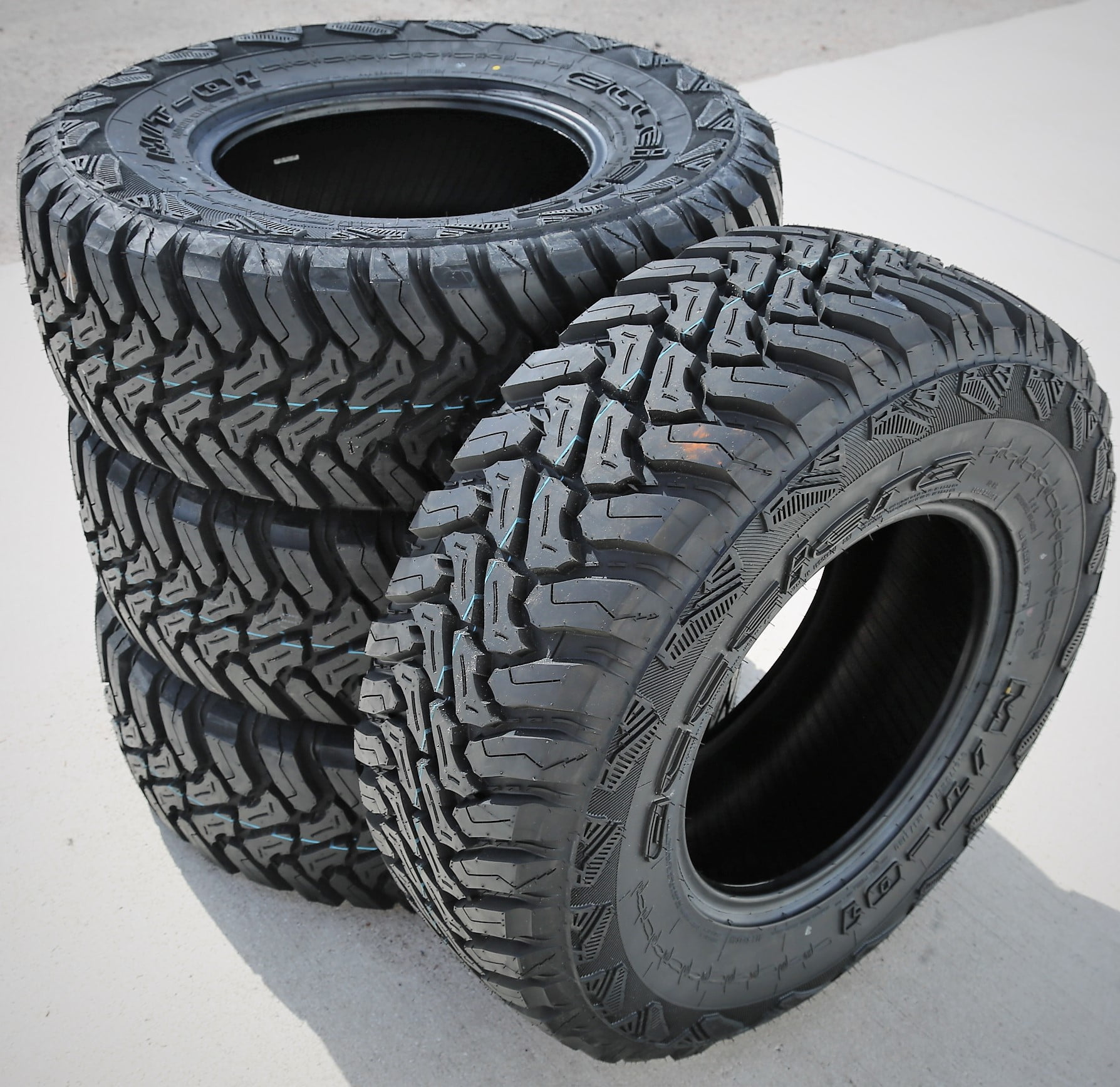 Set of 4 (FOUR) Accelera M/T-01 LT 315/70R17 121/118Q Load E (10 Ply ...