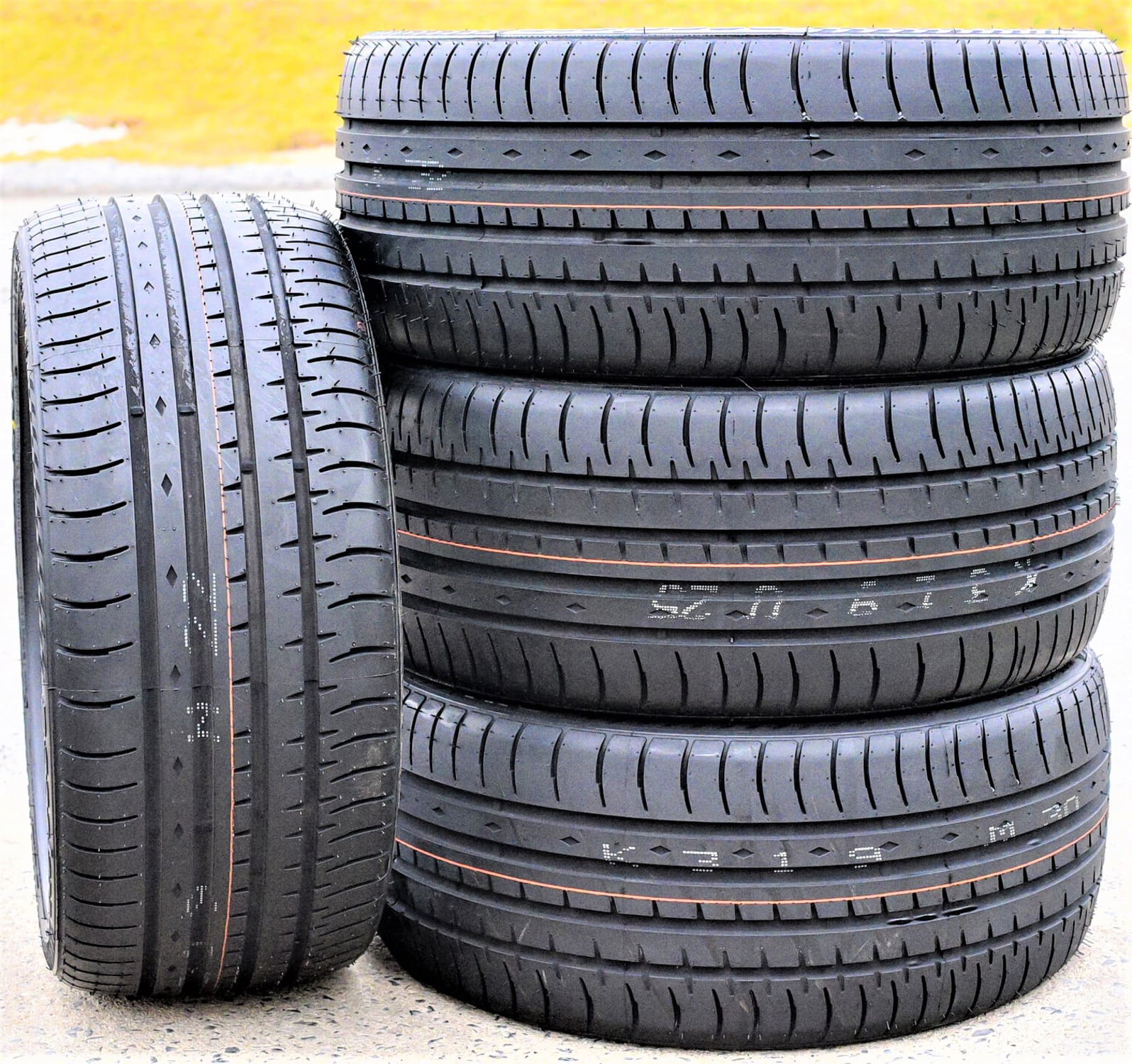Accelera Phi 205/55R16 ZR 94W XL - Set of 4 High Performance Tires for ...