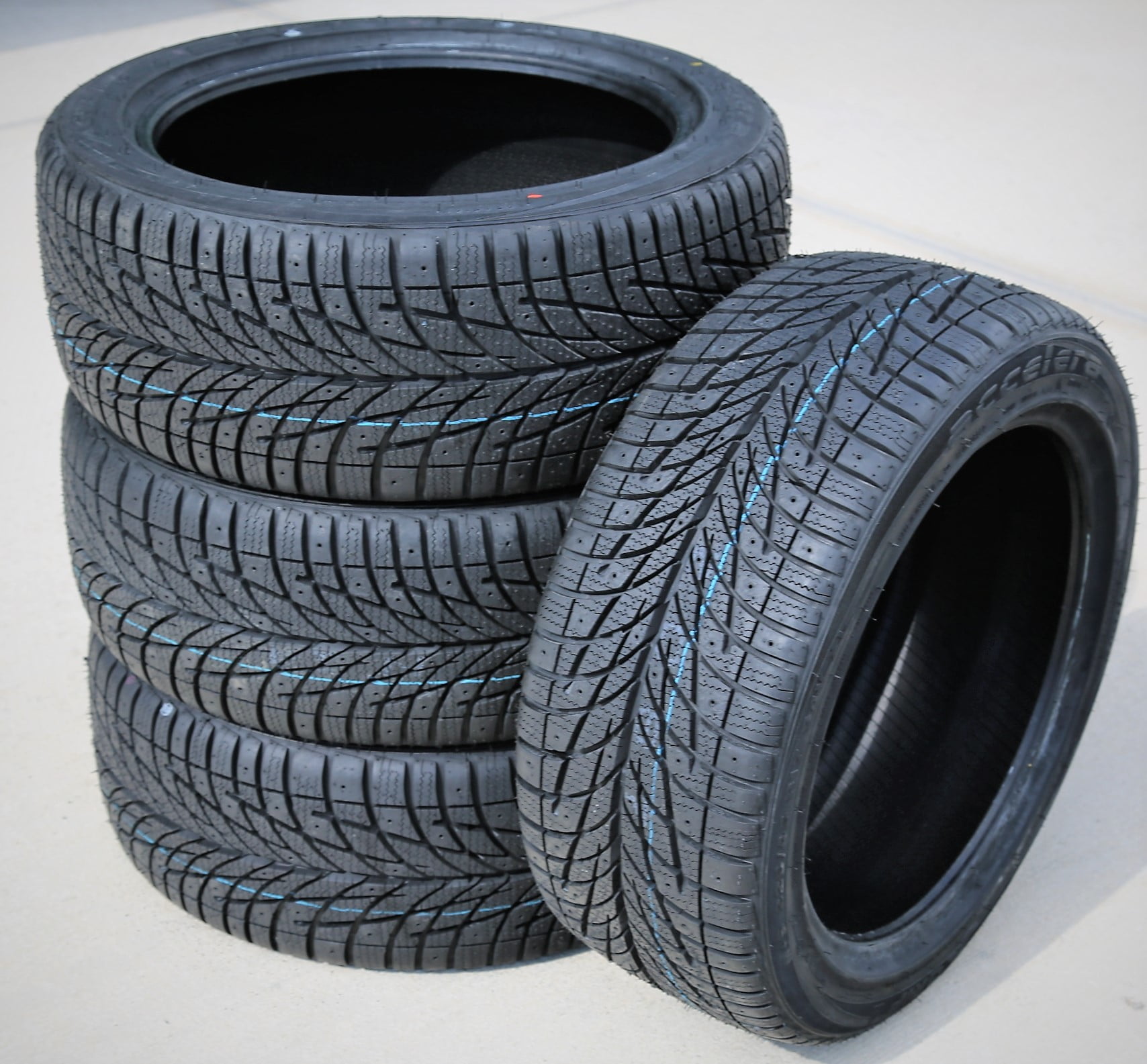 Set of 4 (FOUR) Accelera X-Grip 225/55R17 101V XL Winter Snow Tires ...