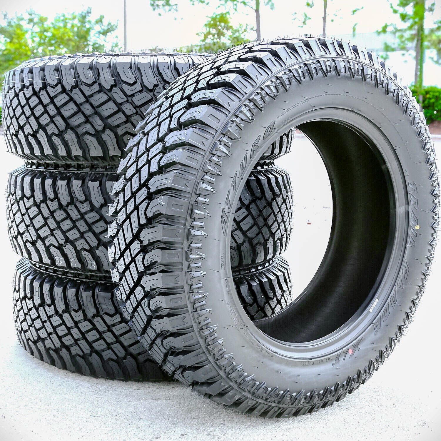 Atturo Trail Blade X/T LT 35X12.50R20 Set of 4, Load E 10 Ply XT ...