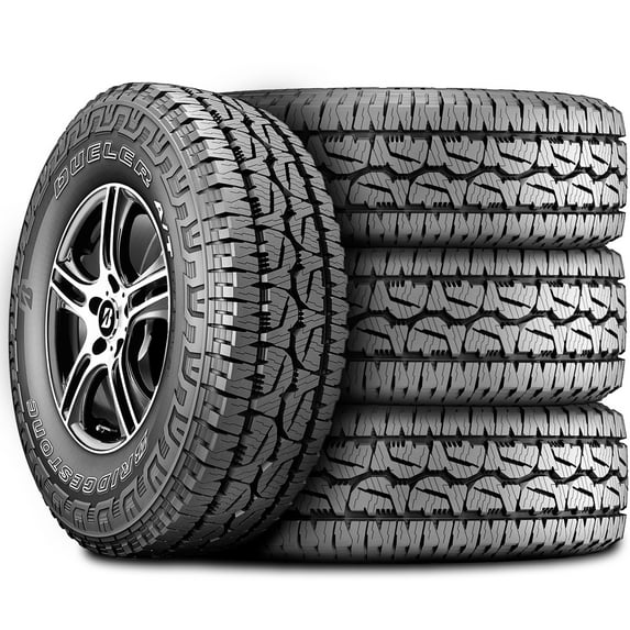 Set of 4 Bridgestone Dueler A/T REVO 3 265/75R16 114T All Terrain Tires - Walmart.com