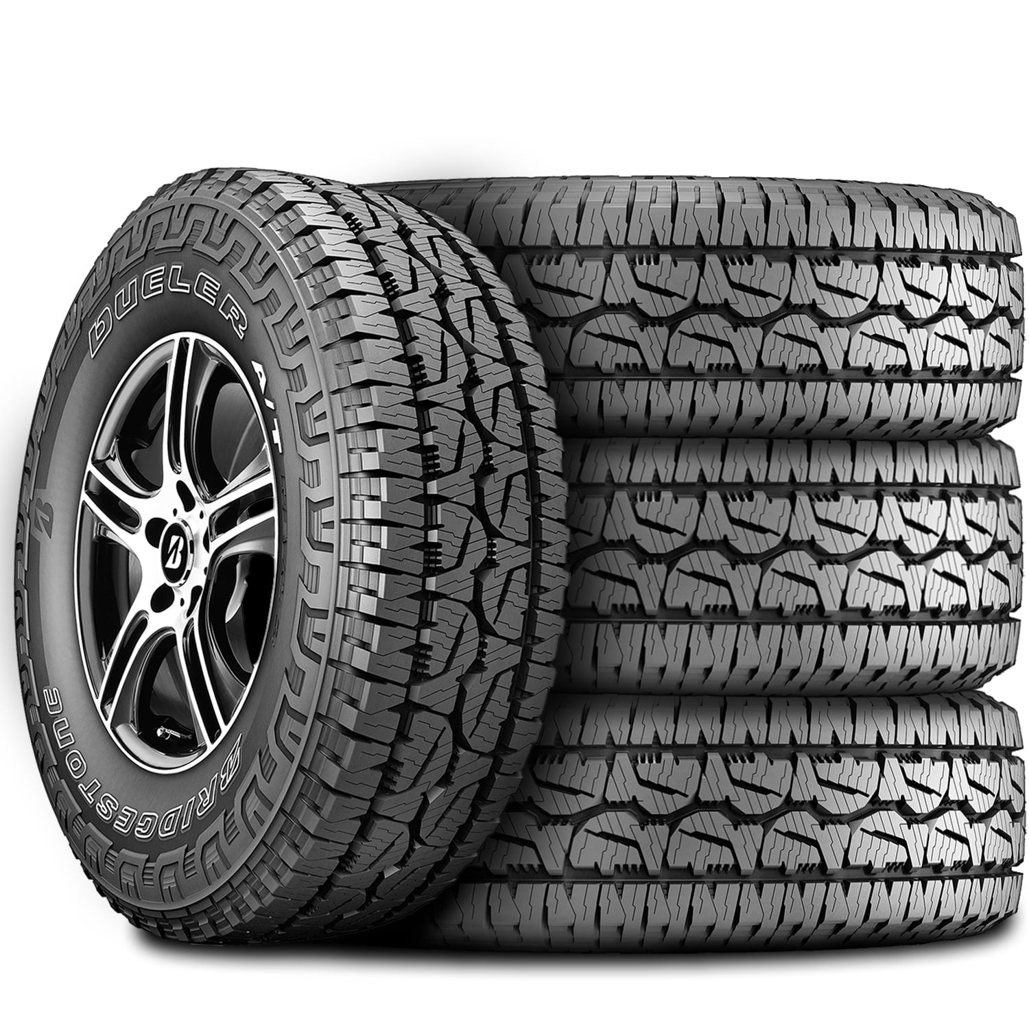 Set of 4 (FOUR) Bridgestone Dueler A/T REVO 3 265/75R16 114T AT All Terrain Tires - Walmart.com