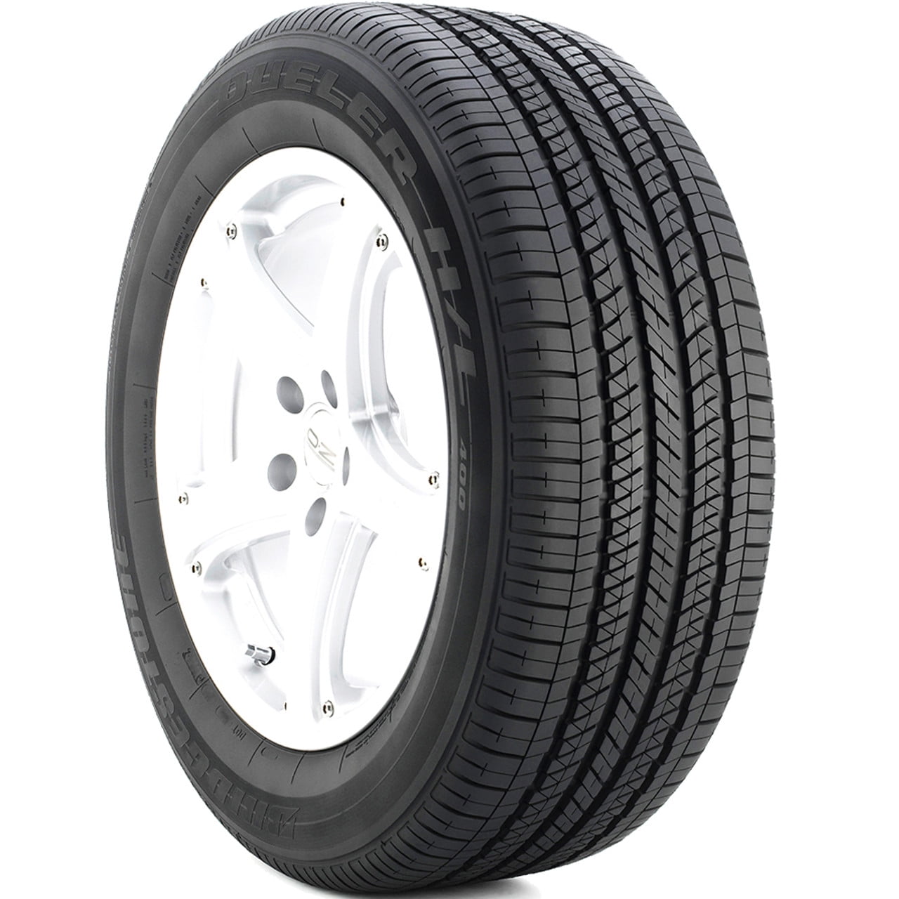 Set of 4 (FOUR) Bridgestone Dueler H/L 400 255/55R17 104V (MO) A/S All ...