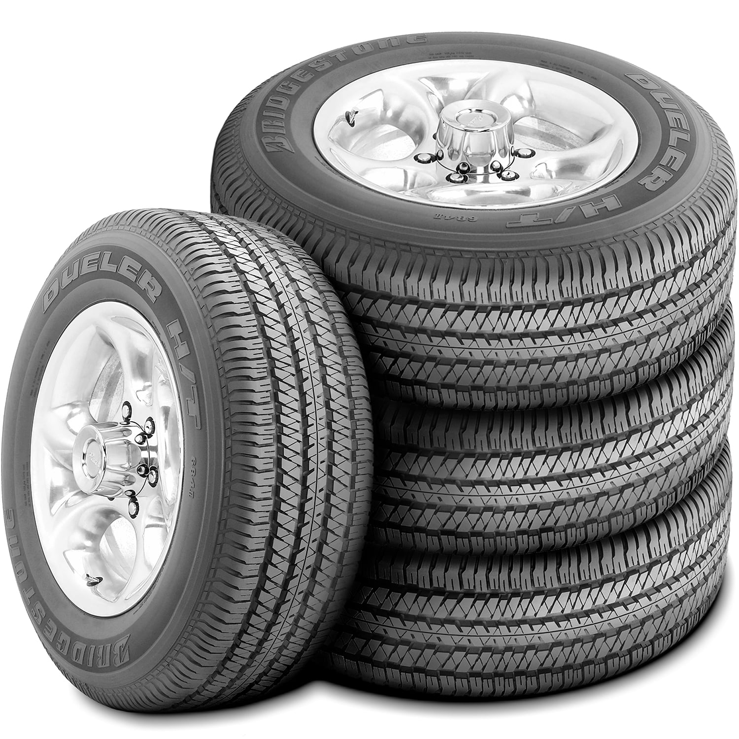 Bridgestone Dueler H/T 684 II Set of 4 Tires 275/50R22 111H Fits Tahoe ...