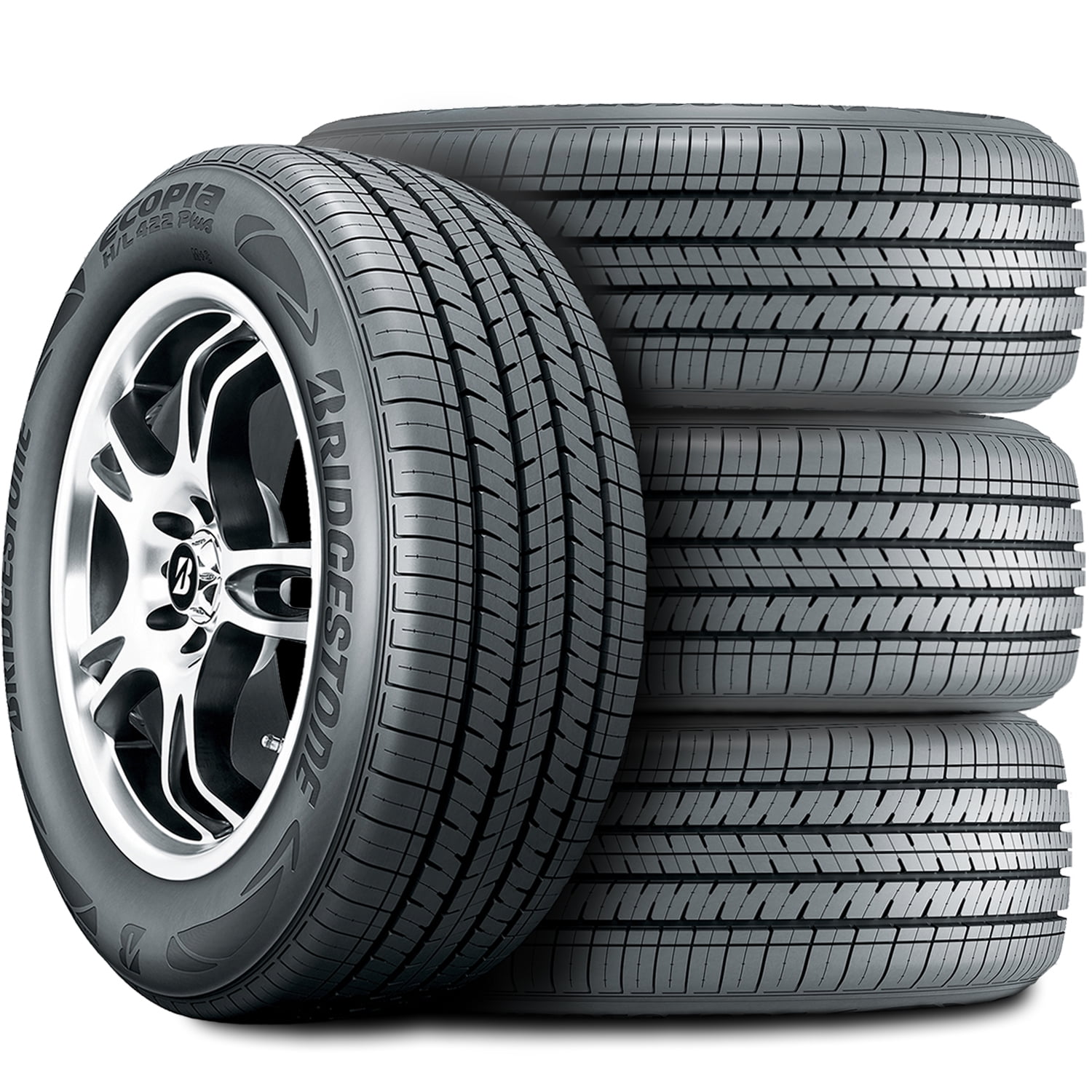 Set of 4 (FOUR) Bridgestone Ecopia H/L 422 Plus 235/55R20 102V AS All ...