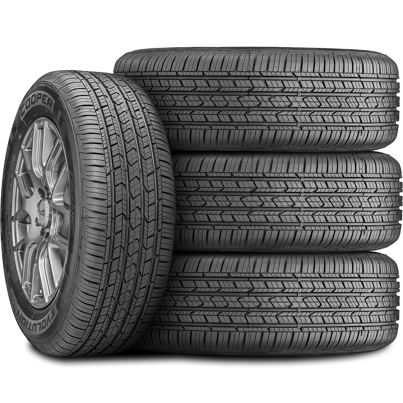 Set of 4 (FOUR) Cooper Evolution Tour 225/55R18 98H A/S All Season Tires Fits: 2019 Subaru ...