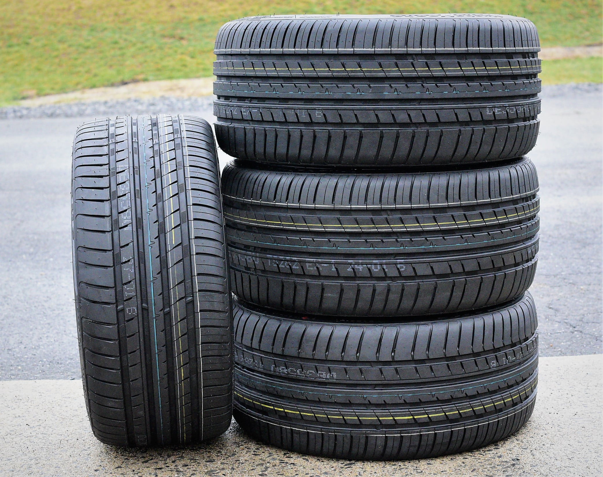 Set of 4 (FOUR) Cosmo MuchoMacho 235/50R18 ZR 101Y XL A/S Performance ...