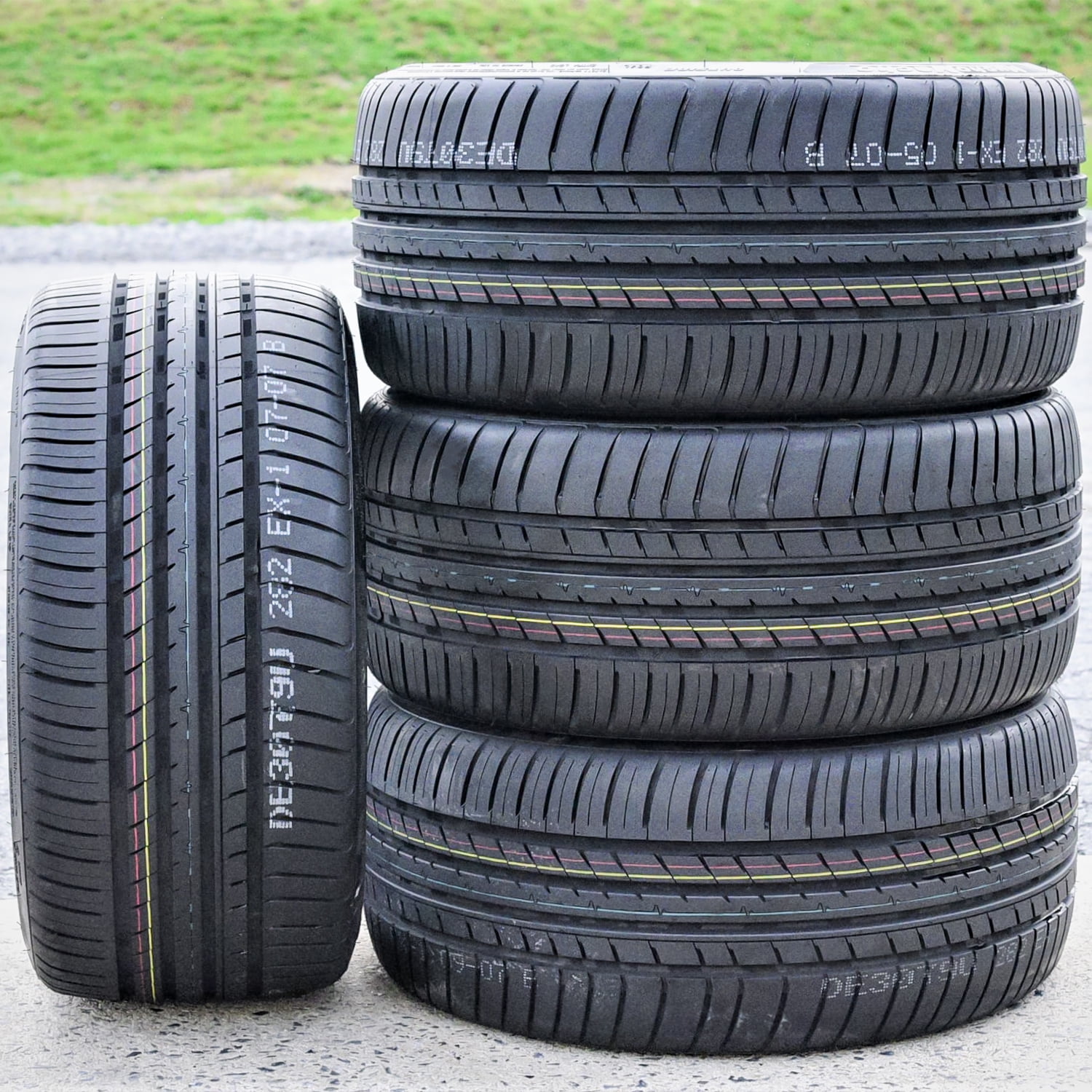 Set of 4 (FOUR) Cosmo MuchoMacho 245/40R19 ZR 98Y XL All Season ...