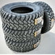 Set of 4 (FOUR) Cosmo Mud Kicker LT 33X12.50R18 Load F 12 Ply MT M/T ...