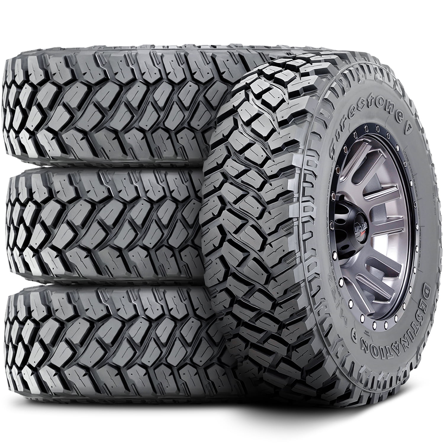 Firestone Destination M/T2 LT 33X12.50R20 Load E 10 Ply MT Mud Tires ...