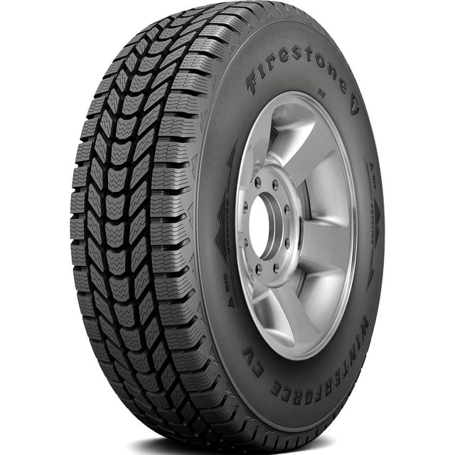 Set of 4 (FOUR) Firestone Winterforce CV 235/65R16C Load E 10 Ply Winter Tires - Walmart.com