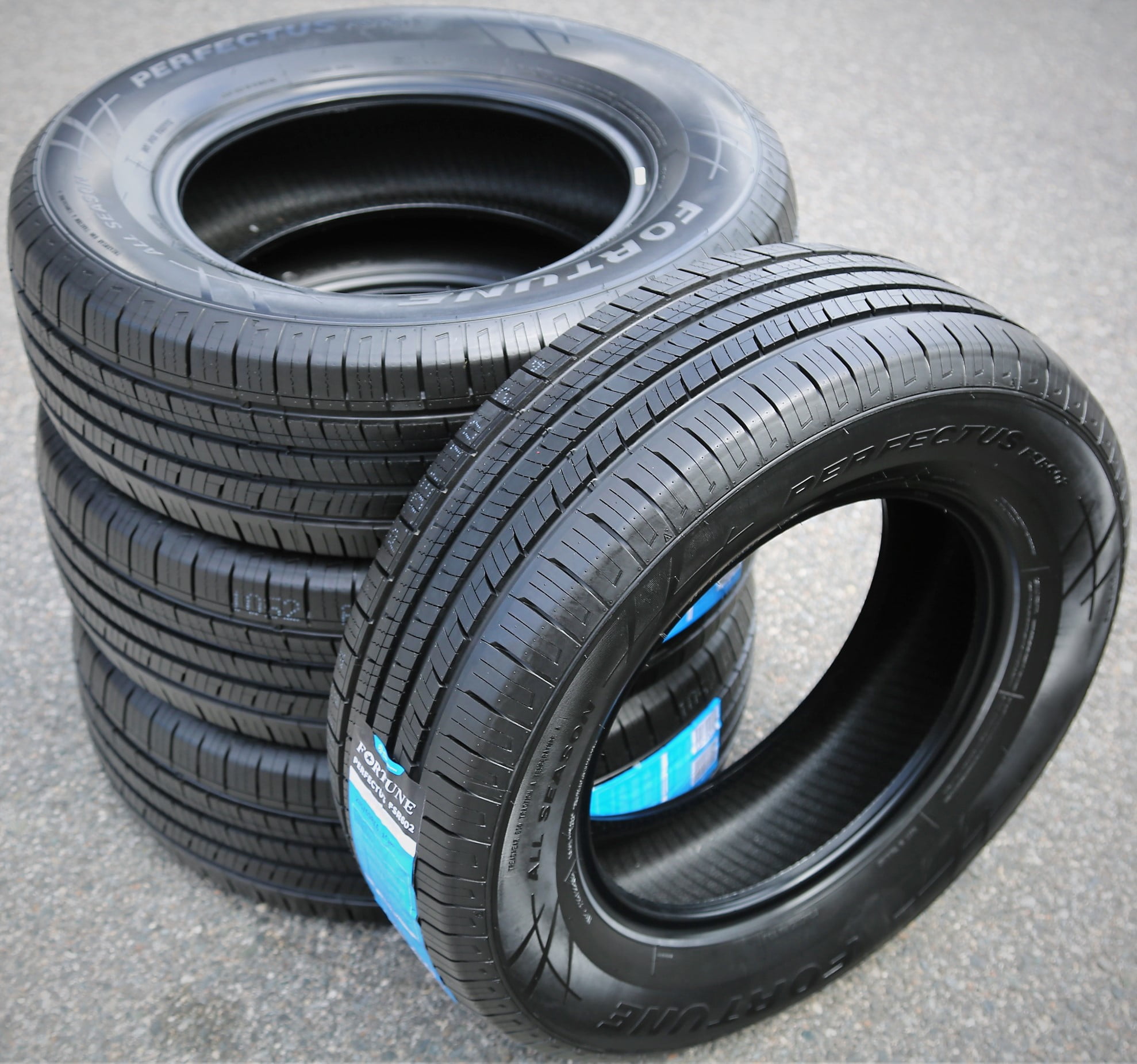 Fortune Perfectus FSR602 Tires, Set of 4, 185/60R15 84H, Fits Ford ...