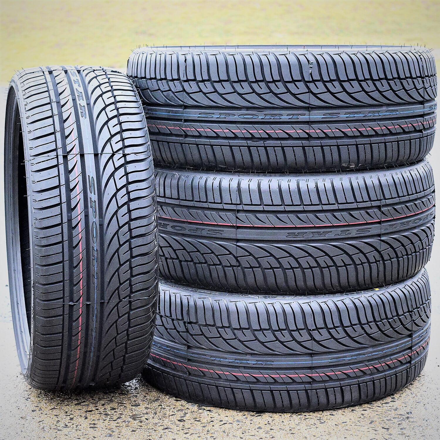 Fullway HP108 Performance Tires, Set of 4, 295/35R24 110V XL, All ...