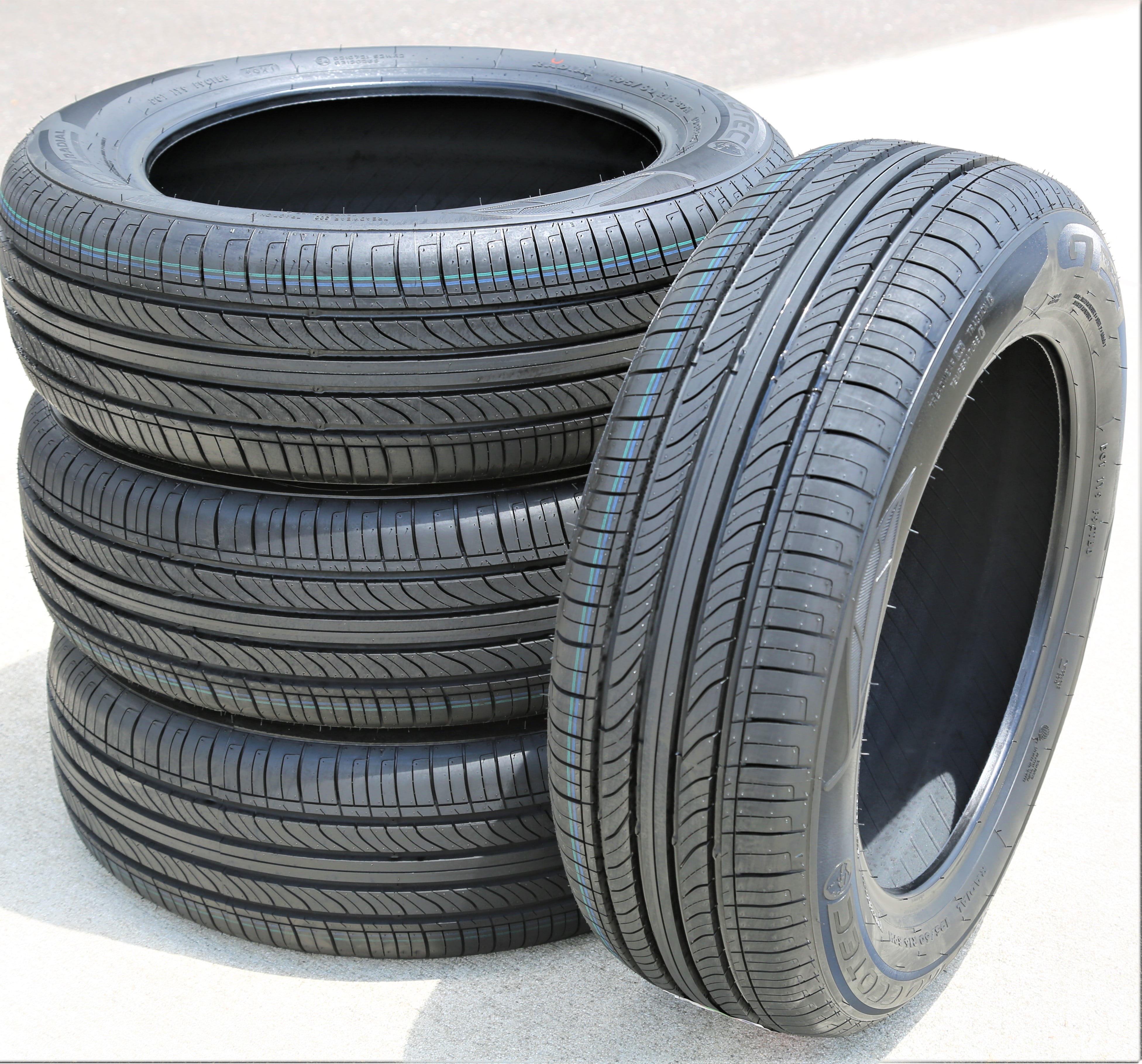 GT Radial Champiro Ecotec Set of 4 All Season Tires, 195/60R16 89H ...