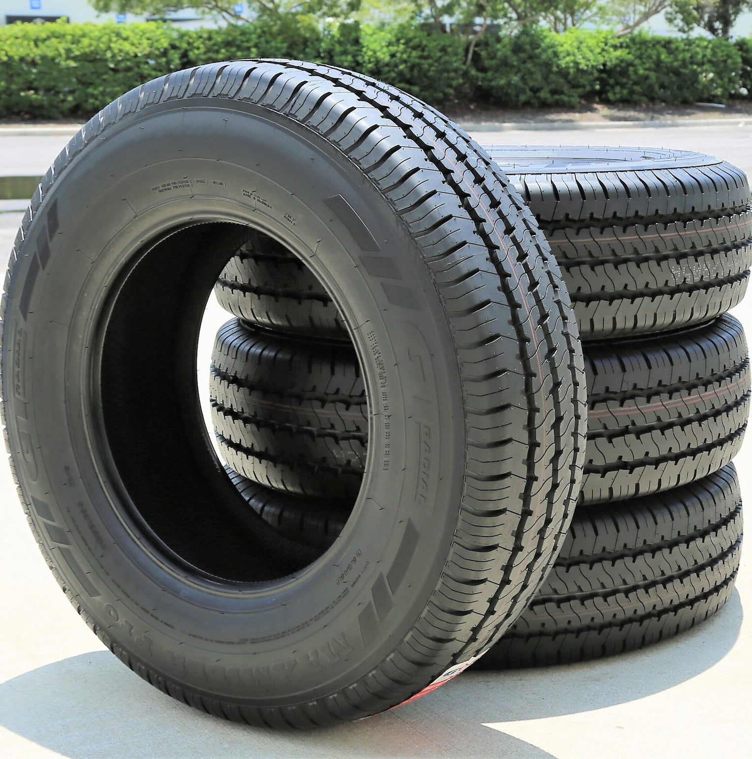 Set of 4 (FOUR) GT Radial Maxmiler Pro 235/65R16 Load E 10 Ply ...