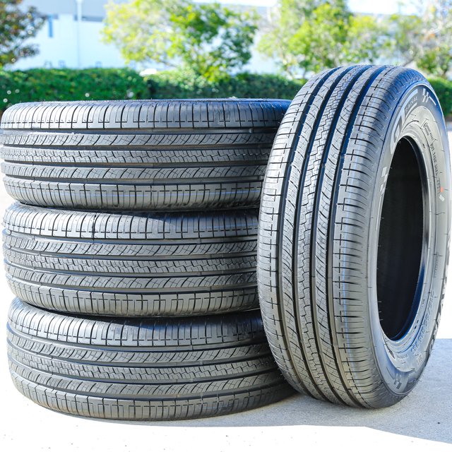 GT Radial Savero SUV All Season Tires, Set of 4, 215/65R16 98S A/S, Fuel Efficient Performance ...