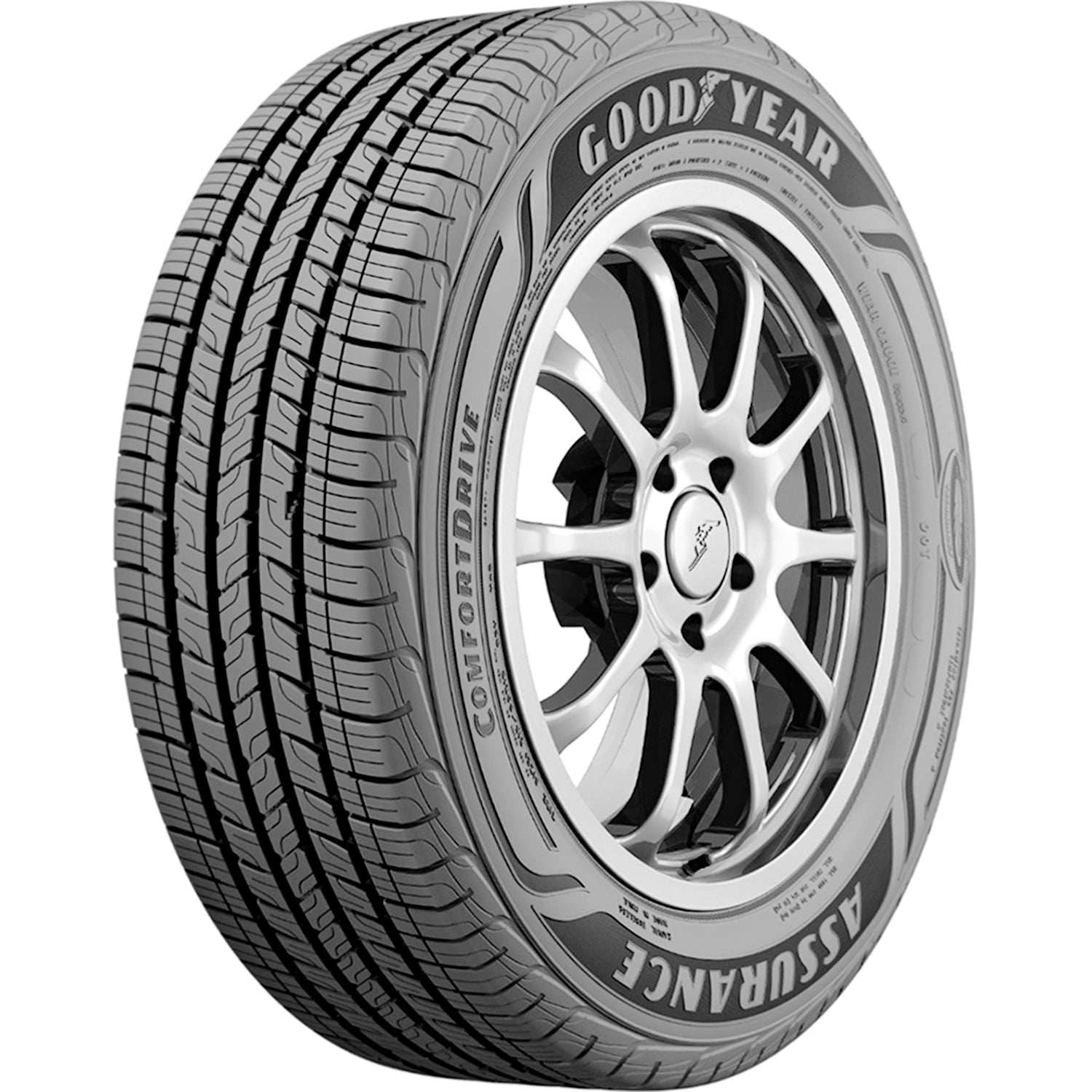 Goodyear Assurance ComfortDrive Tires Set, 235/45R18 94V, Fits Nissan ...