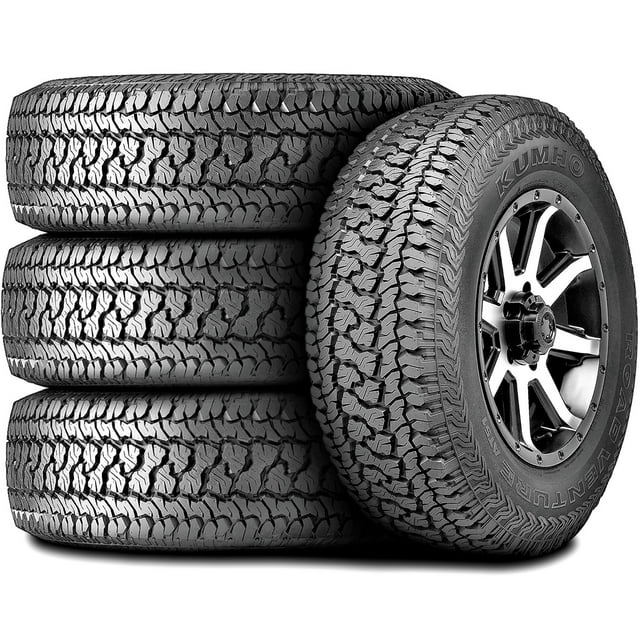 Set of 4 (FOUR) Kumho Road Venture AT51 265/70R17 113T A/T All Terrain Tires Fits: 2014-18 ...