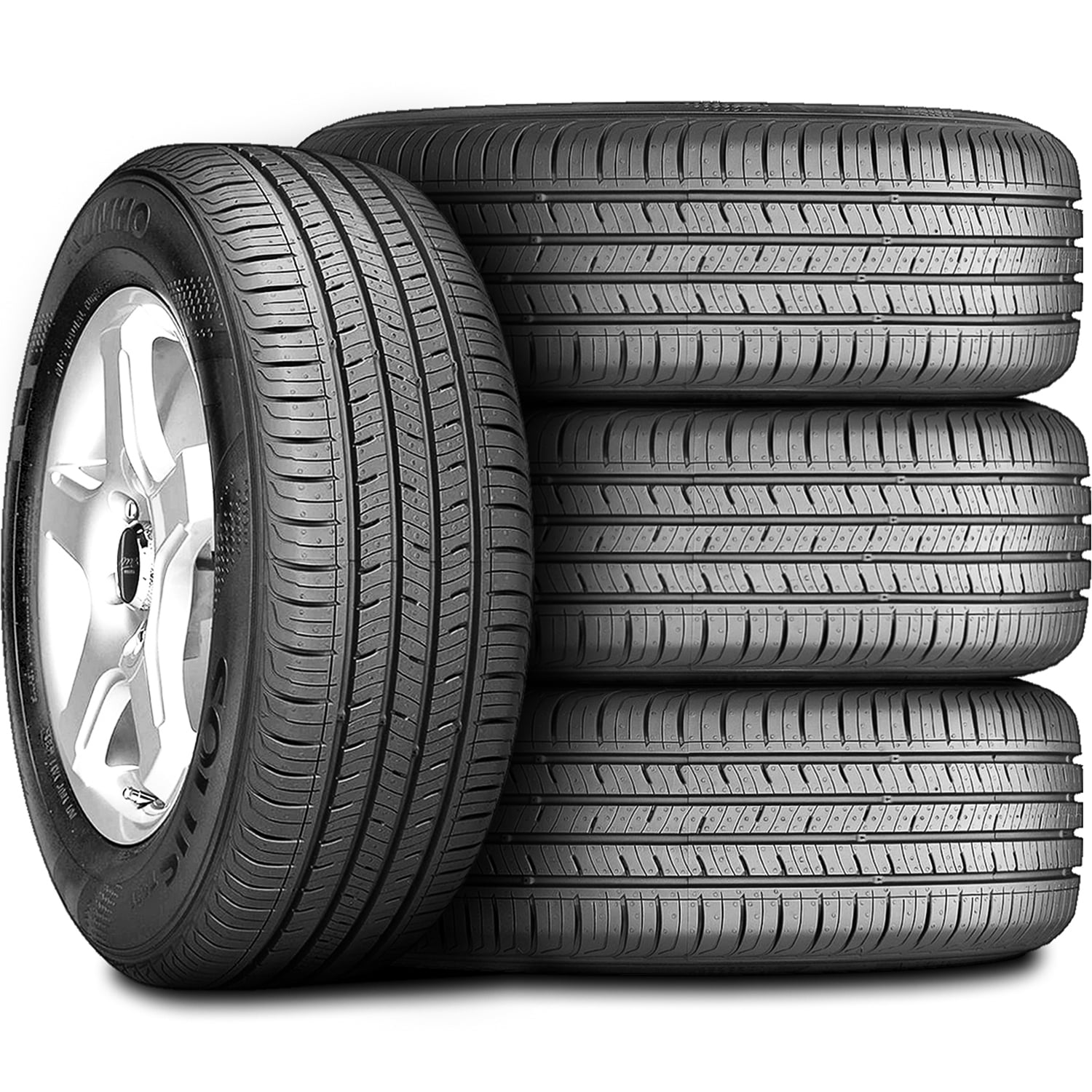 Set of 4 (FOUR) Kumho Solus TA31 225/55R17 97V A/S Performance Tires Fits: 2016-19 Chevrolet ...