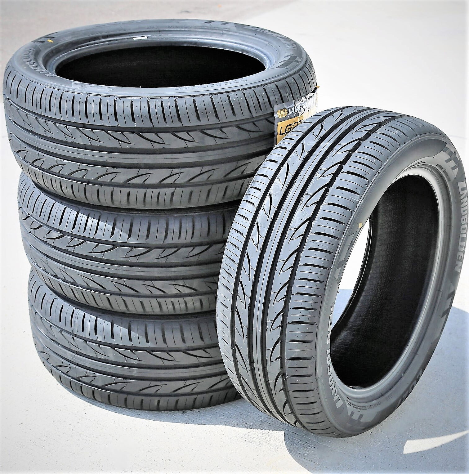 Set Of 4 Four Landgolden Lg27 245 50r18 Zr 100w A S High Performance