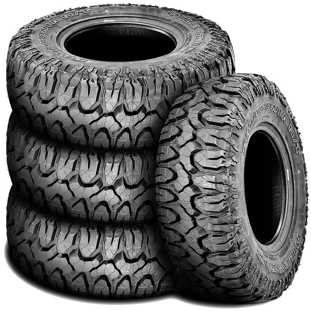 Set of 4 (FOUR) Milestar Patagonia M/T LT 295/60R20 Load E 10 Ply MT ...