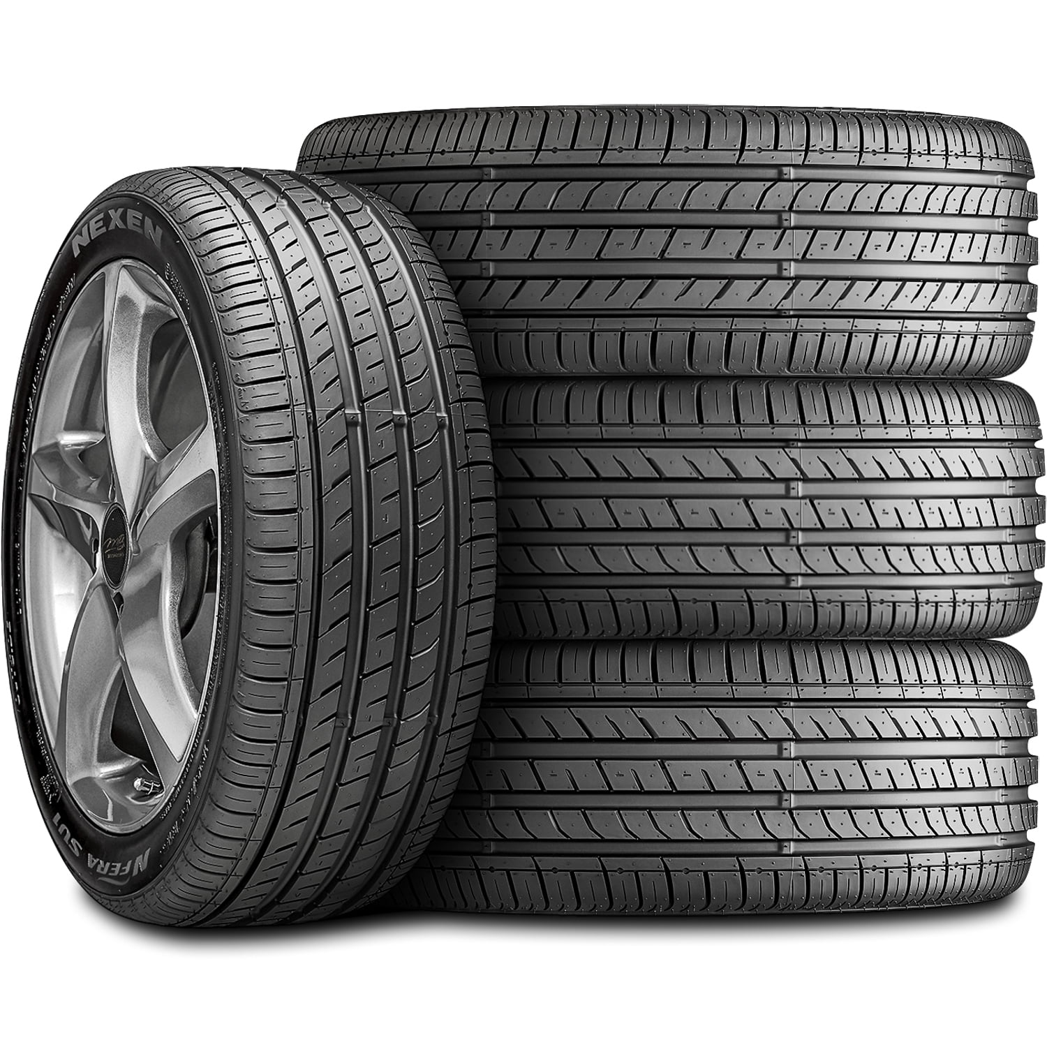 Set of 4 (FOUR) Nexen N'Fera SU1 245/40R17 ZR 95W XL High Performance ...