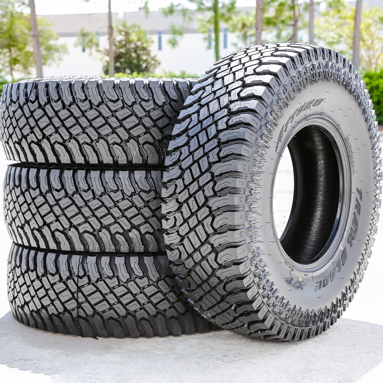 Atturo Trail Blade X/T All Terrain Tires Set of 4, LT 35X12.50R18, Load ...