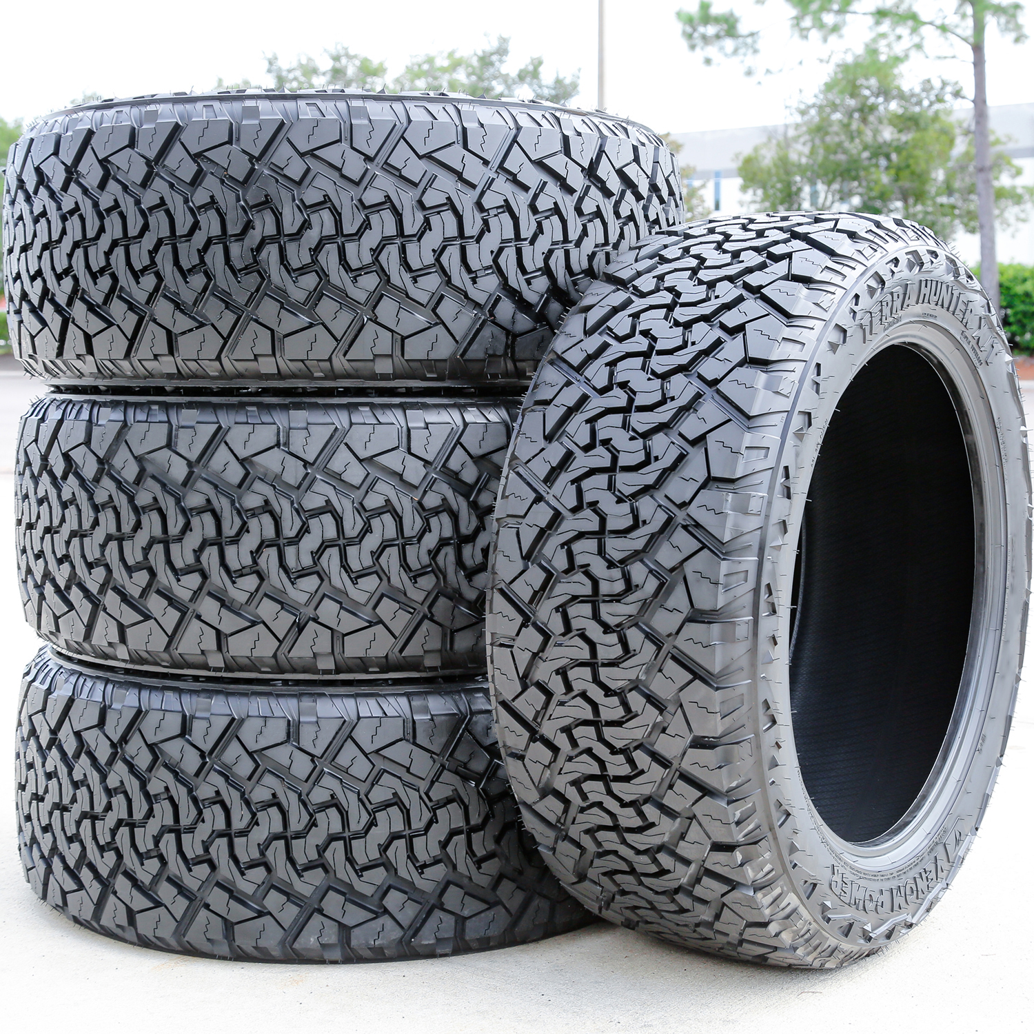 Set of 4 (FOUR) Venom Power Terra Hunter X/T LT 35X15.50R22 Load E (10 ...