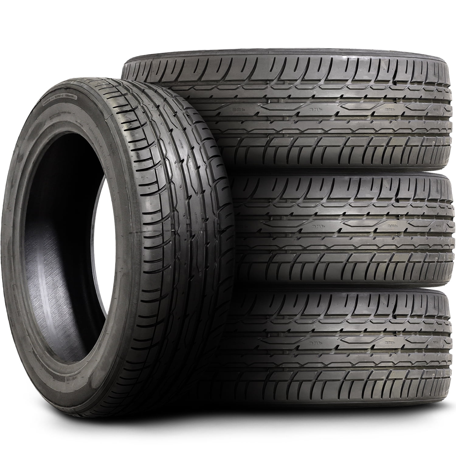 Zenna Argus-UHP 245/35R19 93W XL High Performance All Season Tires, Set ...