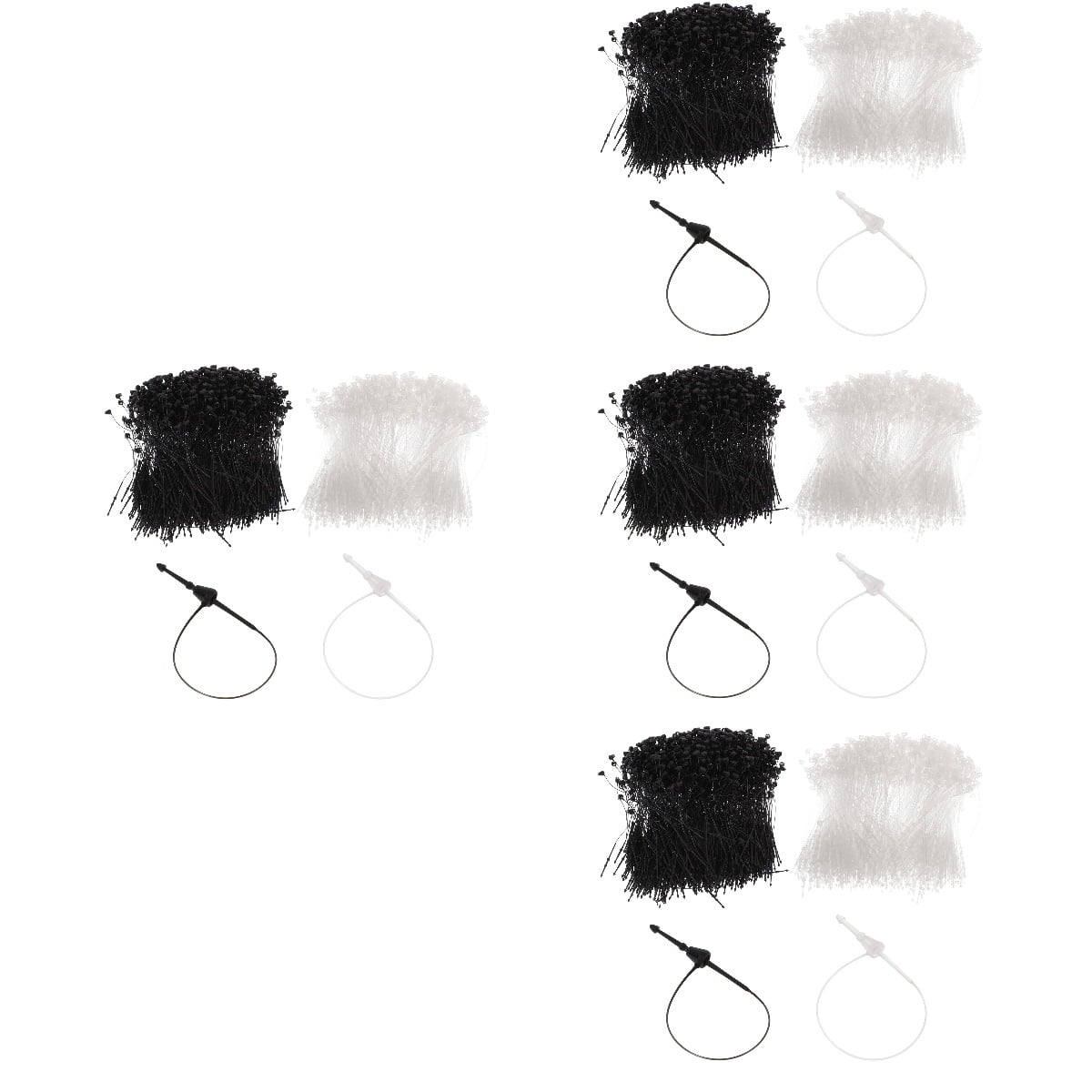 Set of 4 Fastening Belt Sticker Labels Fasteners Tag Pricing with ...