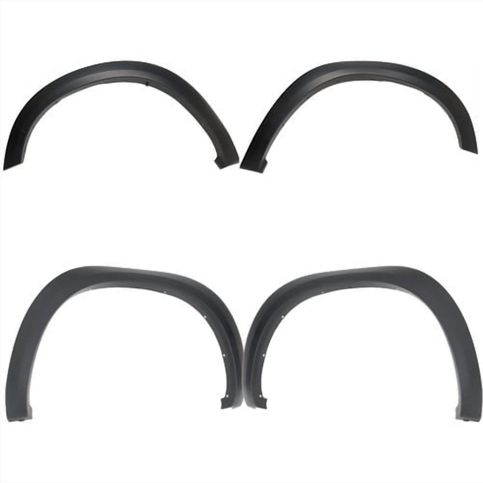Set of 4 Fender Flares Moulding Trim Wheel Opening Molding Left & Right ...