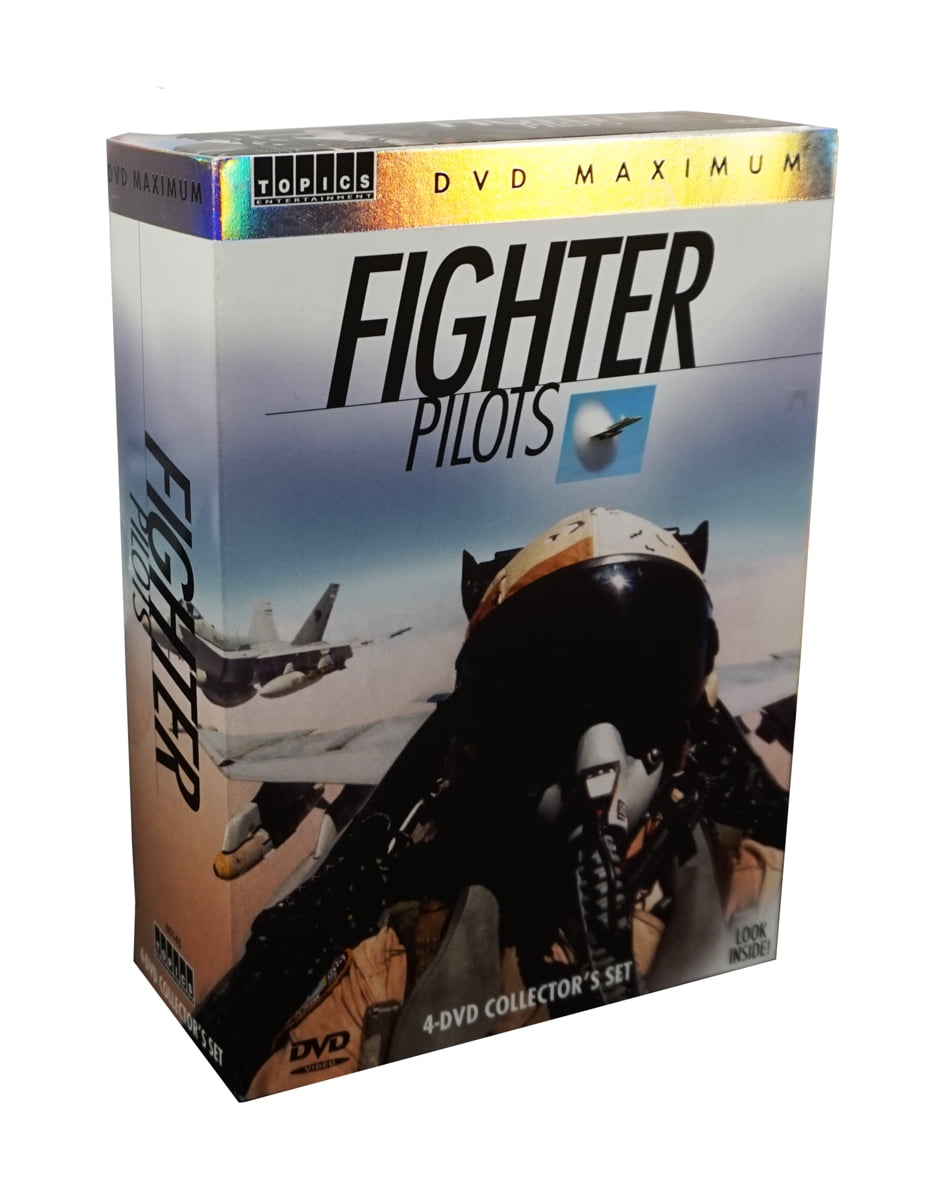 Set of 4 Fighter Pilot DVD's - Dogfights, Low-Level Attacks and Heart ...