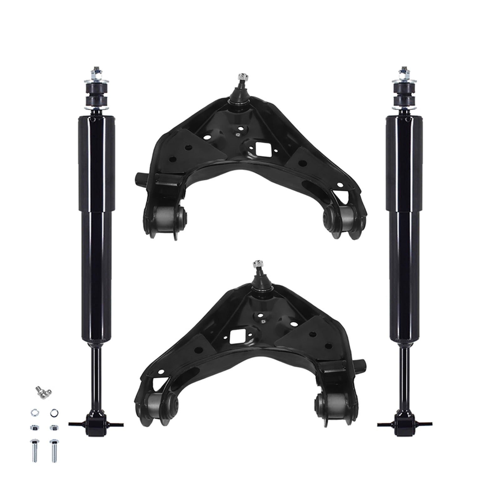 Set of 4 Front Lower Control Arm Ball Joint-Shock Absorber For 2001-2005 Ford Explorer Sport ...