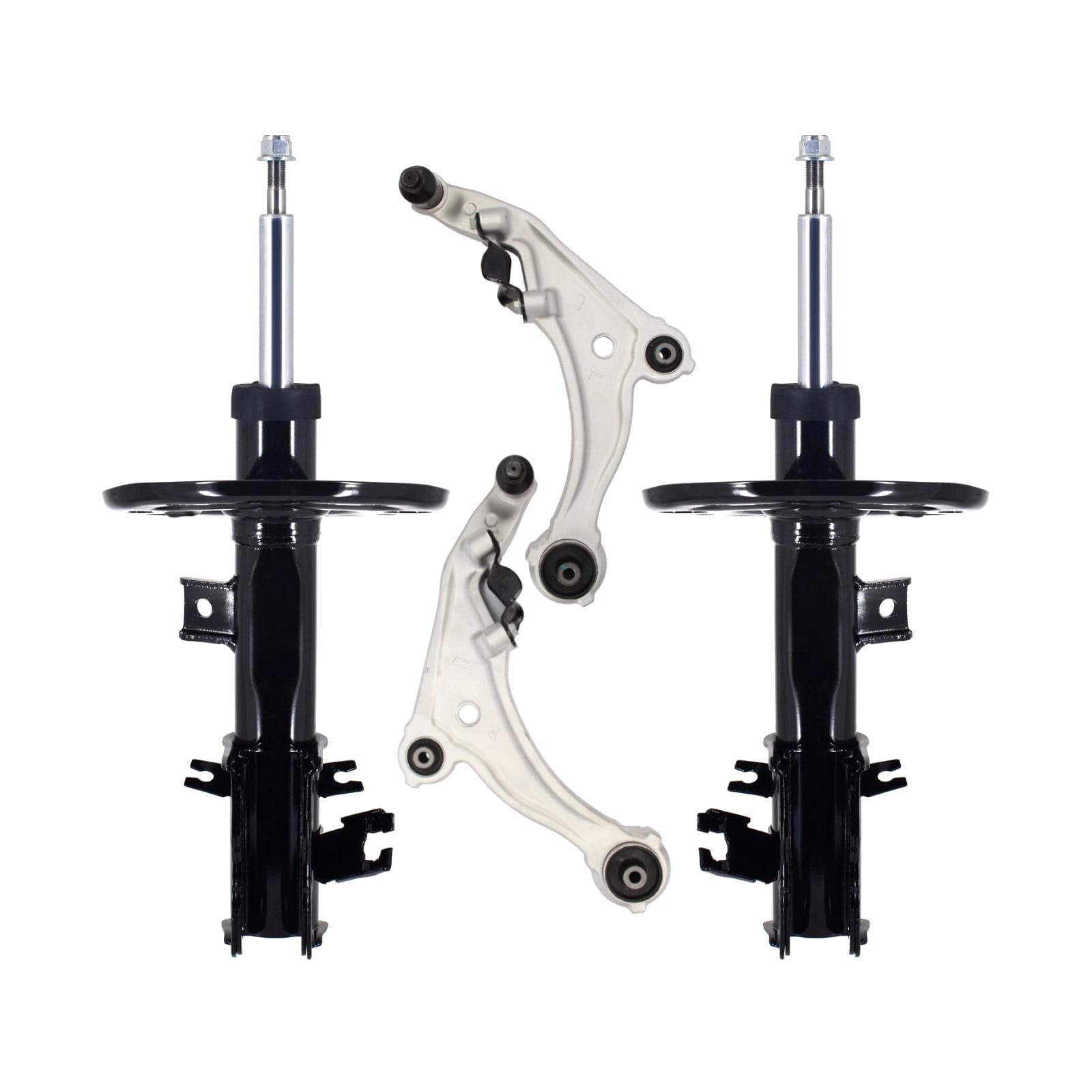 Set of 4 Front Lower Control Arm Ball Joint-Suspension Strut Assembly ...