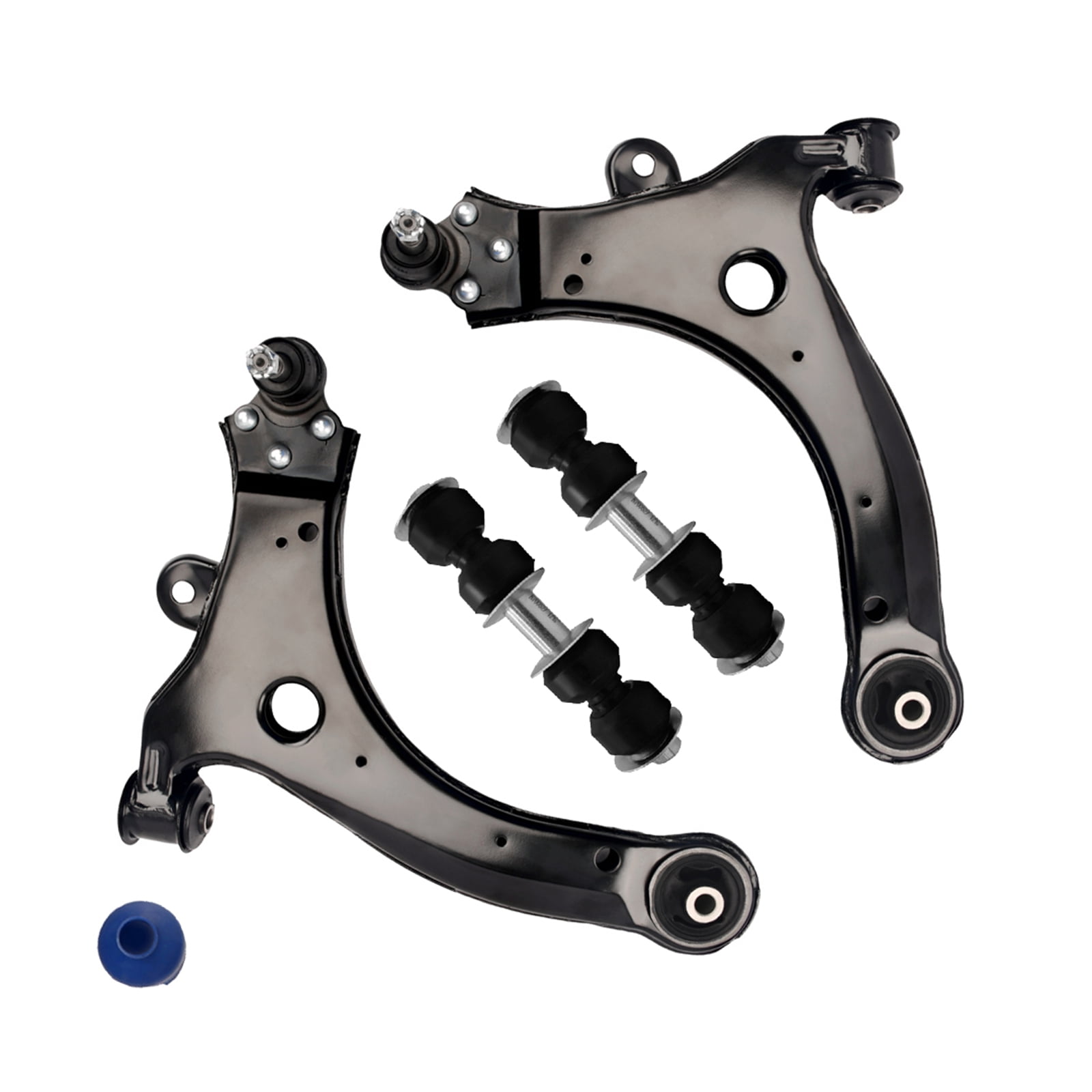 Set of 4 Front Lower Control Arm Ball Joint-Sway Bar Link For 2005-2009 ...