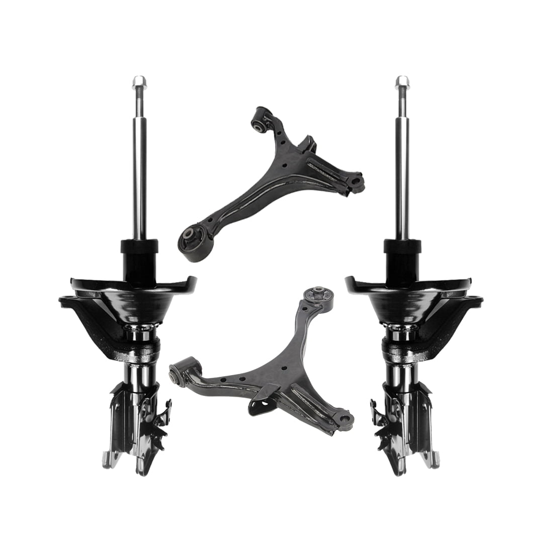 Set of 4 Front Lower Control Arm-Suspension Strut Assembly For 2001 ...