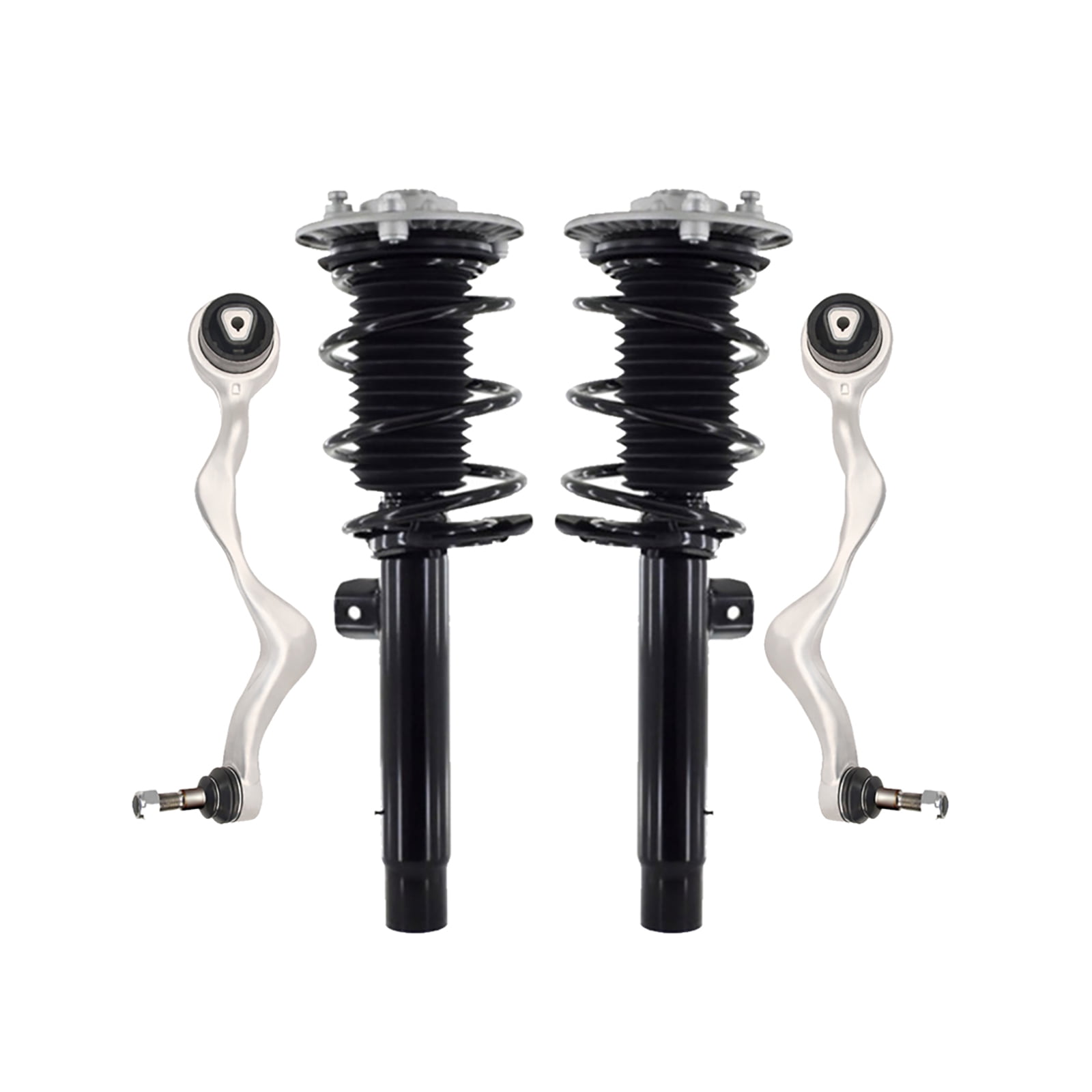 Set of 4 Front Lower Forward Control Arm Ball Joint-Quick Complete ...