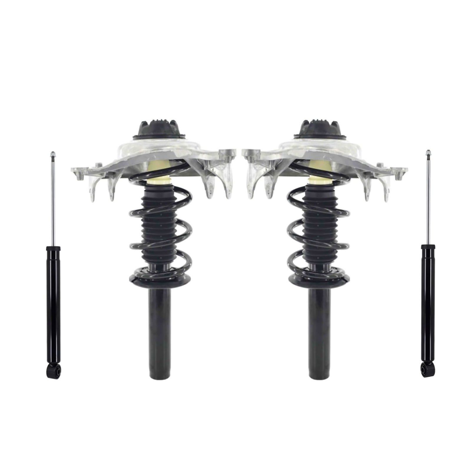 Set of 4 Front Quick Complete Strut-Coil Spring-Rear Shock For 2009 ...