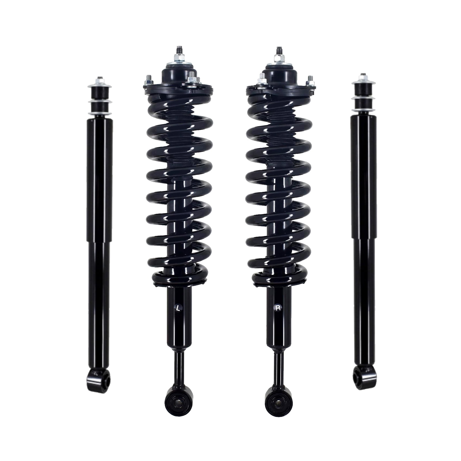 Set of 4 Front Quick Complete Strut-Coil Spring-Rear Shock For 2010 ...