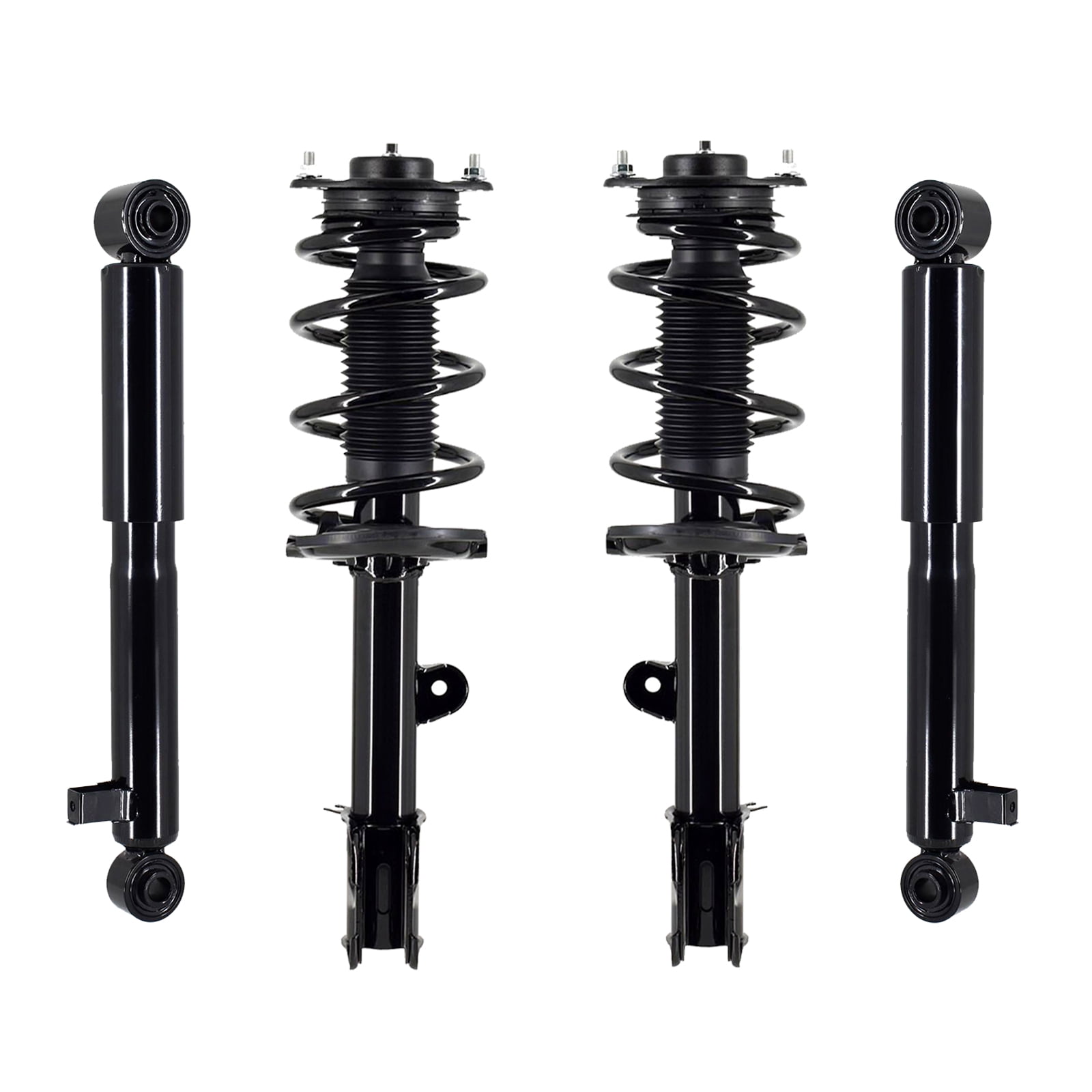 Set of 4 Front Quick Complete Strut-Coil Spring-Rear Shock For 2011 ...