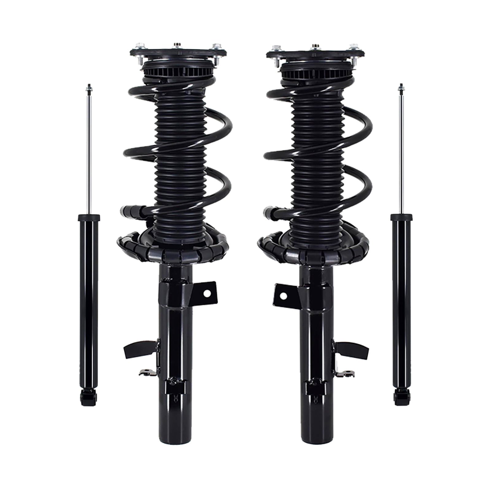 Set of 4 Front Quick Complete Strut-Coil Spring-Rear Shock For 2013 ...